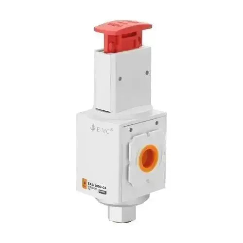 EMC G3/8 EAS Series3/2 Manual Shut Off Valve Lockable - AK Valves Ltd