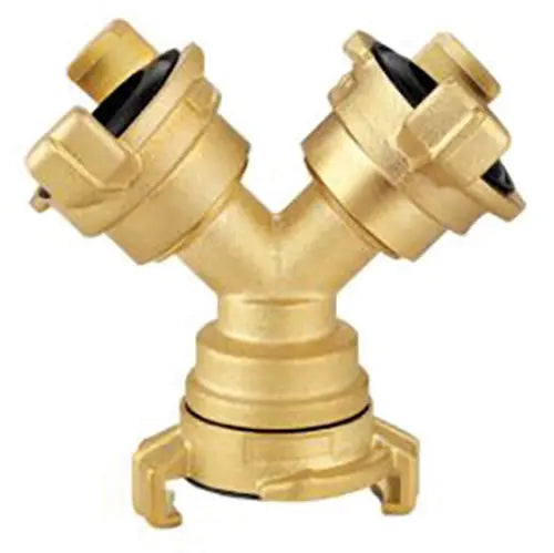 GEKA TYPE BRASS COUPLINGS 3 WAY - AK Valves Ltd