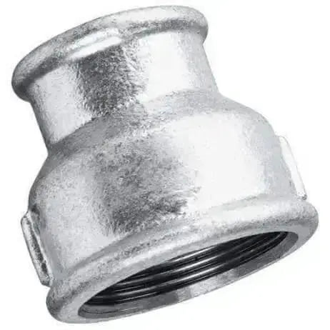 Galvanised Malleable Iron Reducing Socket Female x Female - AK Valves ...