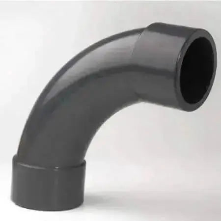 PVC-U Bend 90° Plain Imperial - AK Valves Ltd